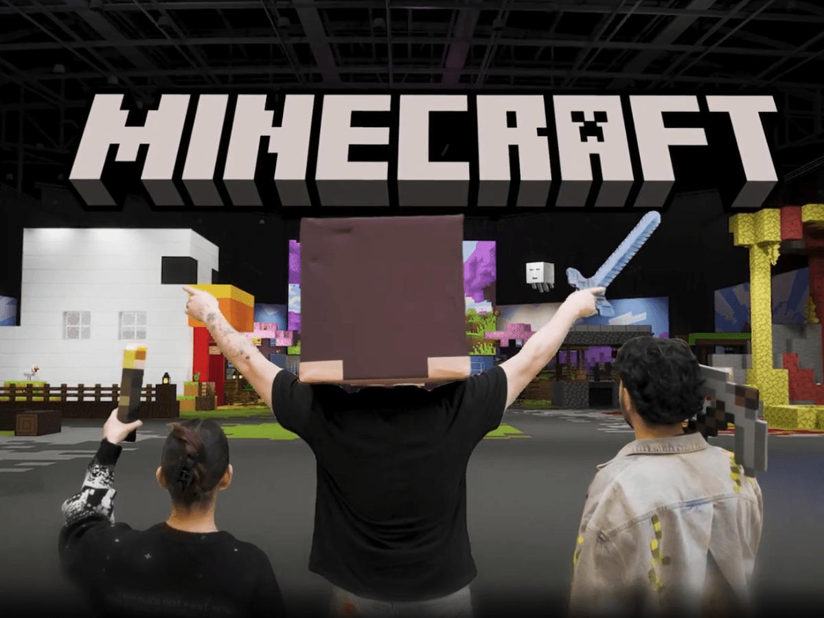 Minecraft krijgt eigen fysieke wereld op TwitchCon Rotterdam