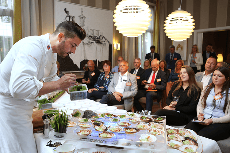 Culinaire verwennerijen in de Noorse ambassade