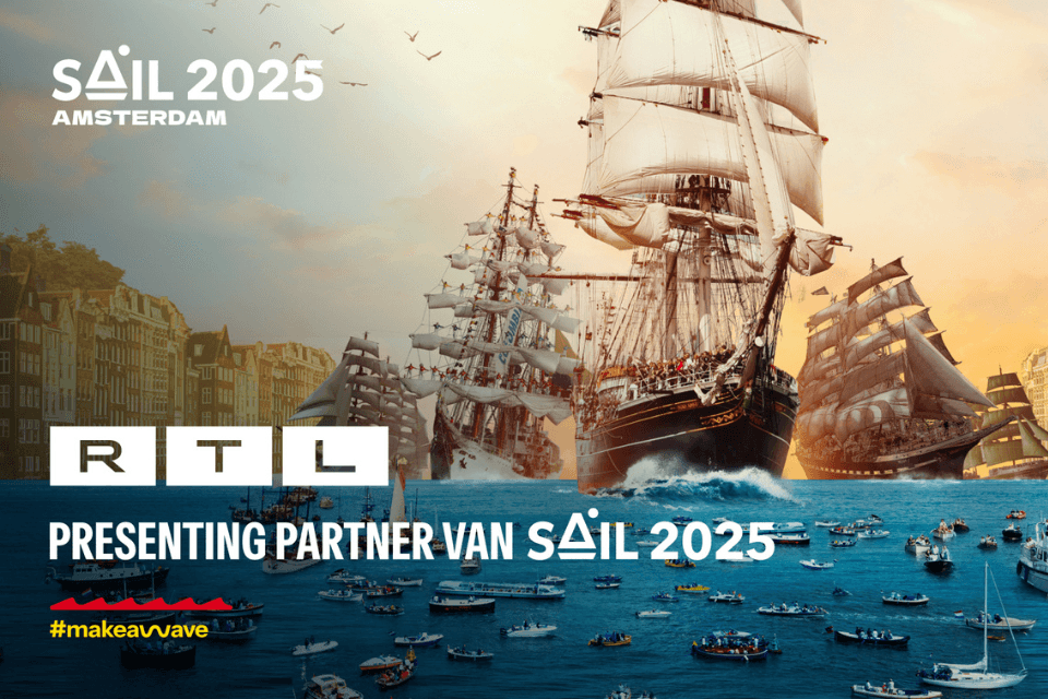 RTL stapt aan boord als Presenting Partner van SAIL 2025