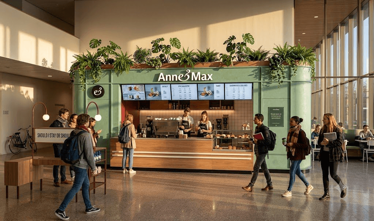 Anne&Max opent to go-counter voor VU-studenten