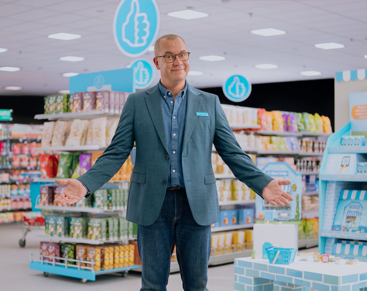 Albert Heijn introduceert nieuwe reclame-supermarktmanager